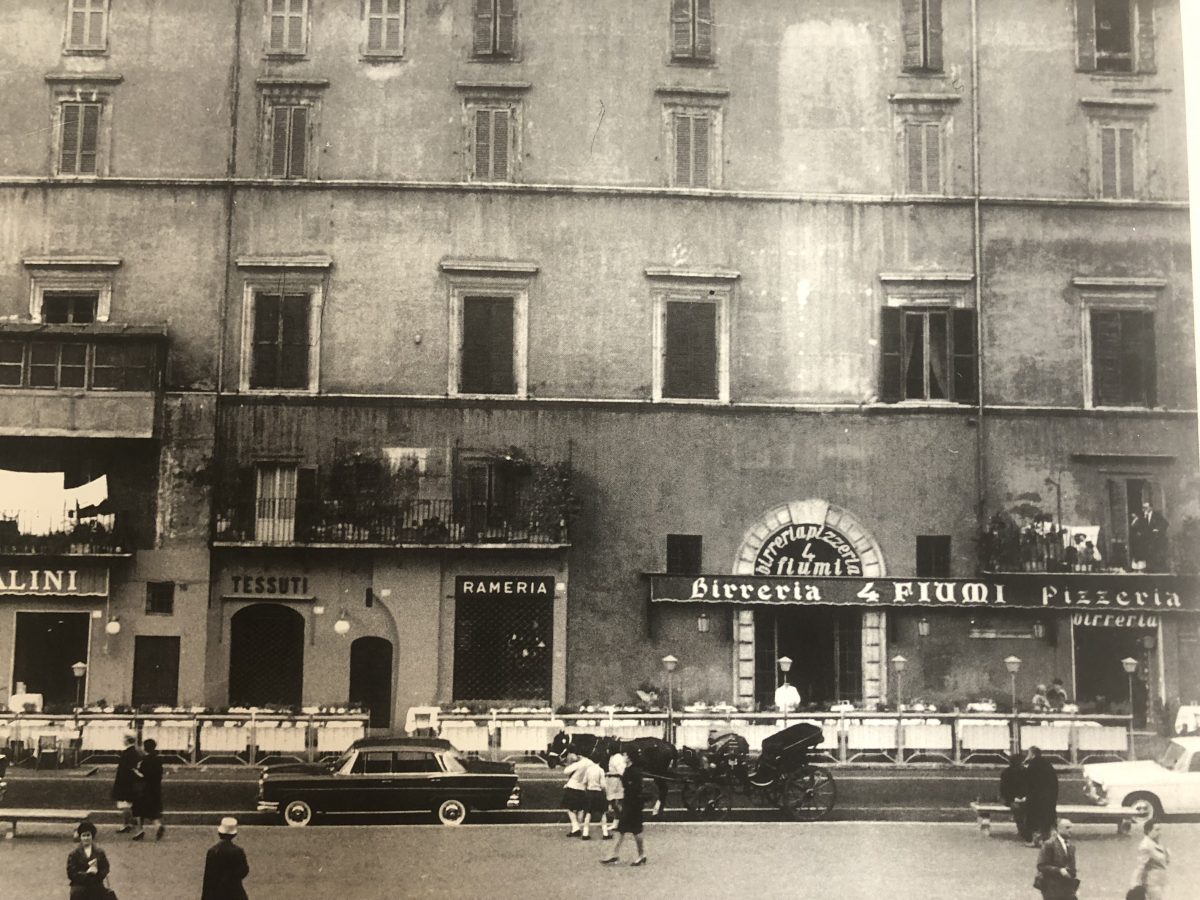 4 Fiumi Restaurant and Pizzeria in Piazza Navona, Rome